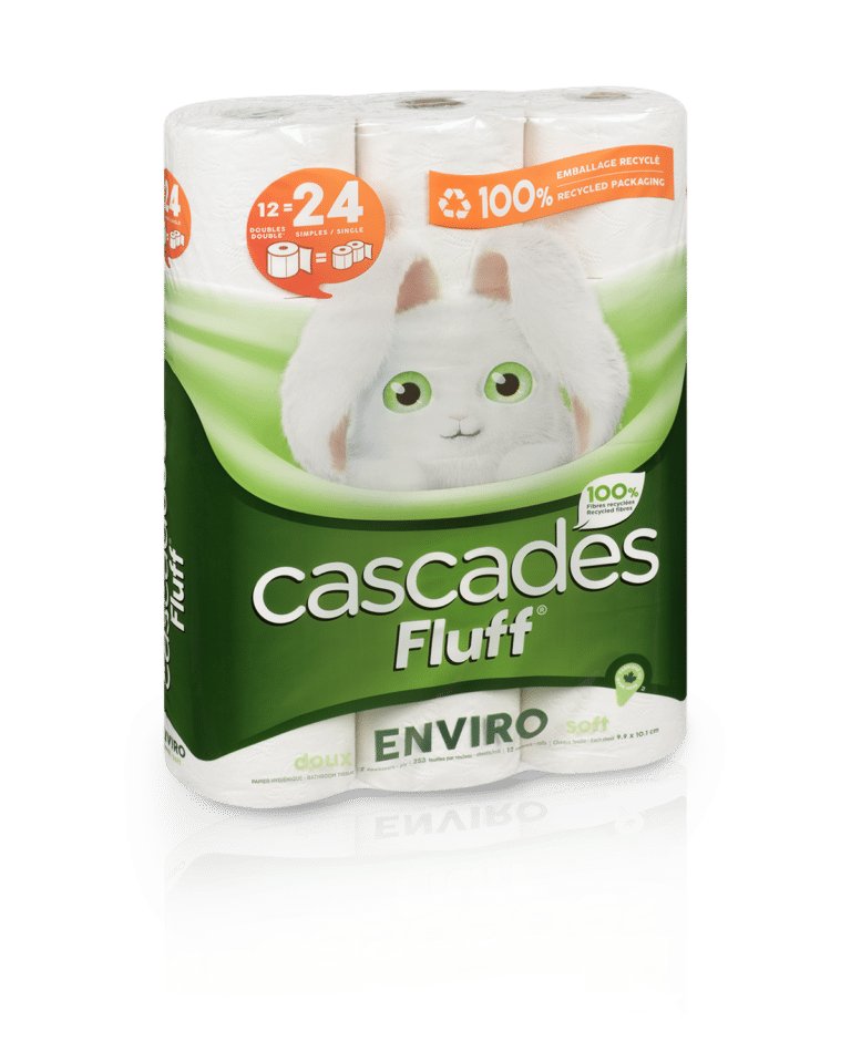 Reducing your environmental footprint | Cascades Fluff & Tuff
